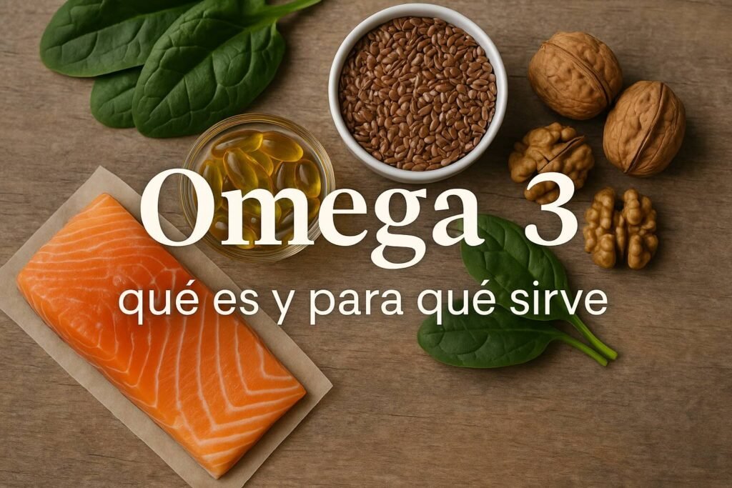 Omega 3 que es y para qué sirve ¿Cómo debo tomarlo?